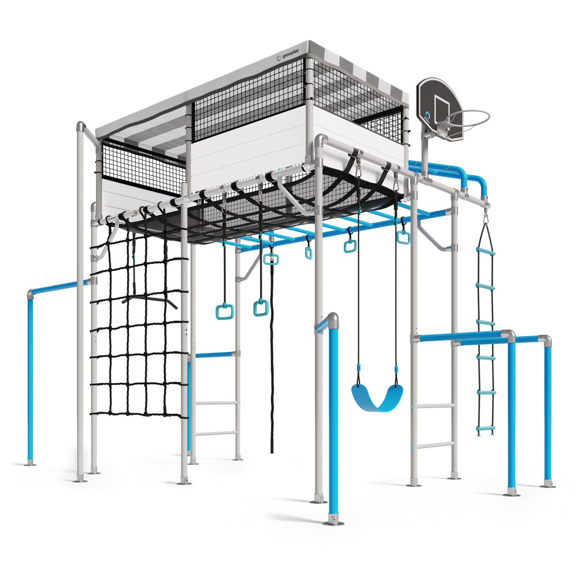 Large Frame Monkey Bars | Climbing Frames | Growplay UK - Growplay ...