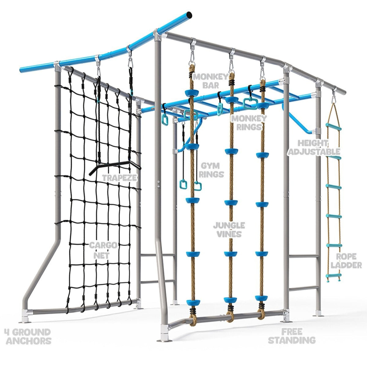 The Compact | Climbing Frames & Monkey Bars | Growplay UK - Growplay ...