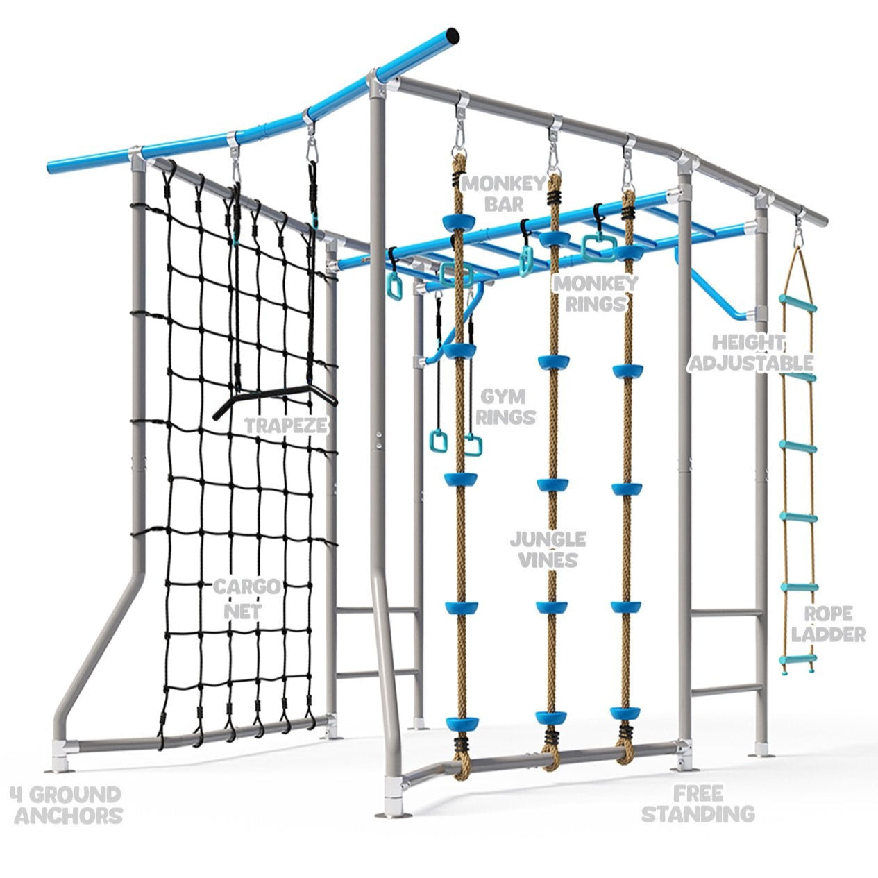 The Compact | Climbing Frames & Monkey Bars | Growplay UK - Growplay ...