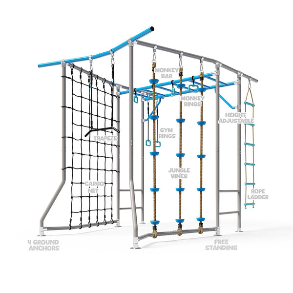 The Compact | Climbing Frames & Monkey Bars | Growplay UK - Growplay ...