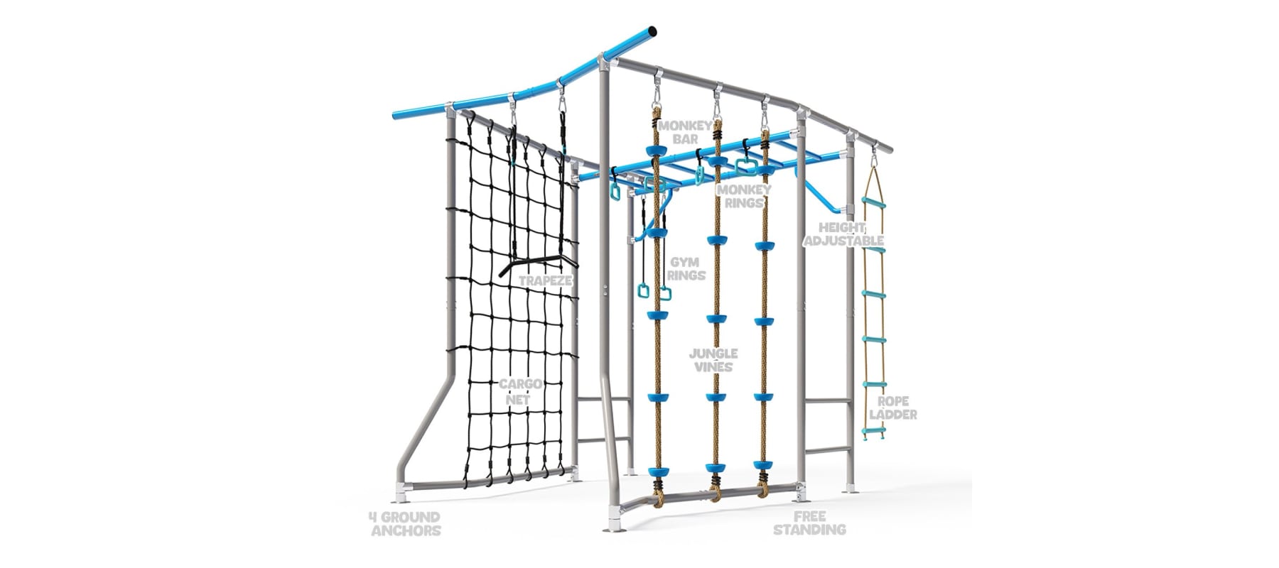 The Compact | Climbing Frames & Monkey Bars | Growplay UK - Growplay ...